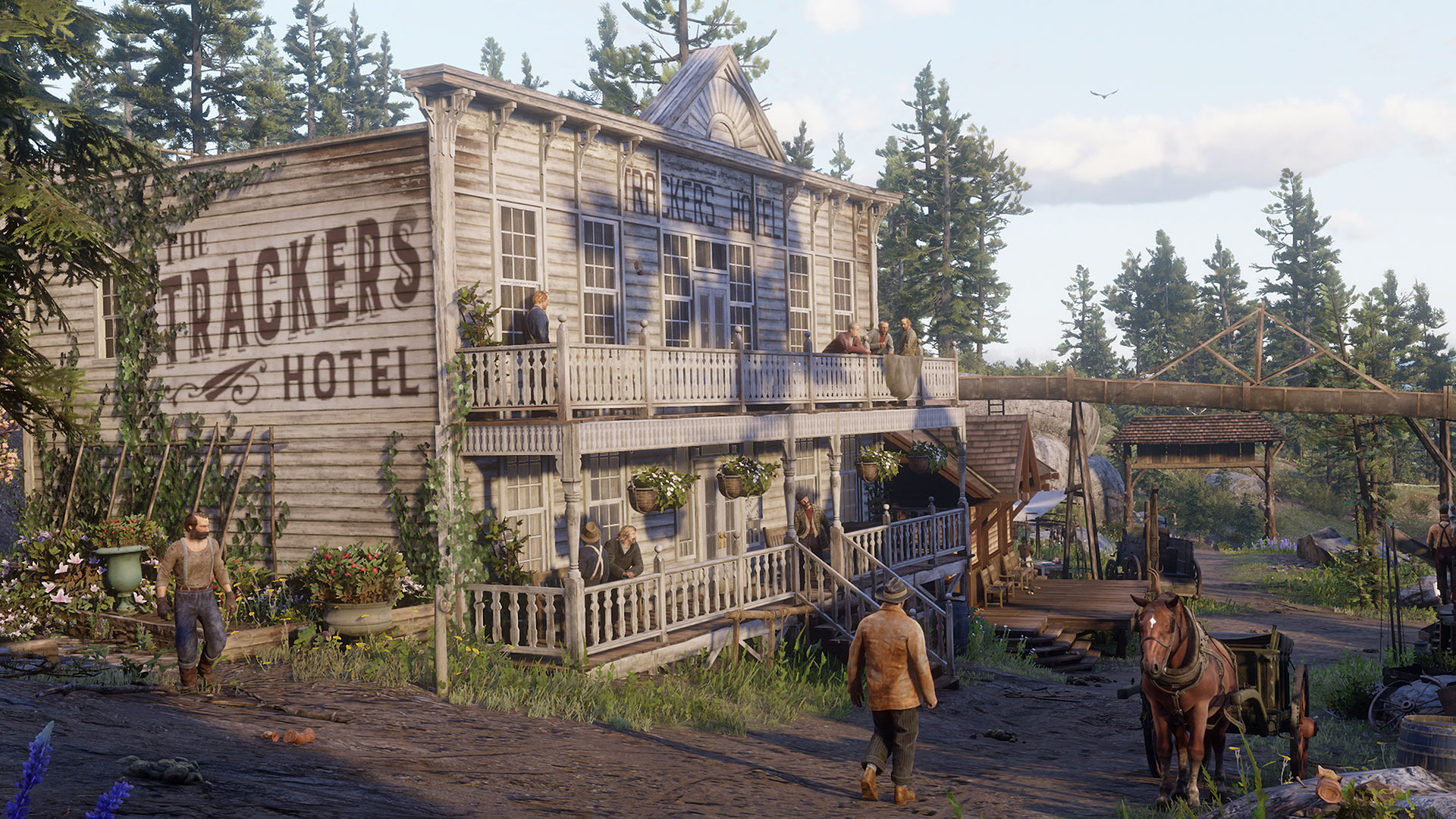 Red Dead Redemption 2 : découvrez les frontières et les villes