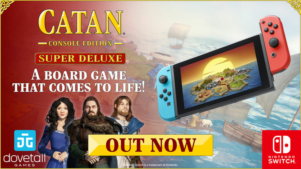 CATAN – Console Edition dévoile sa date de sortie sur Nintendo Switch