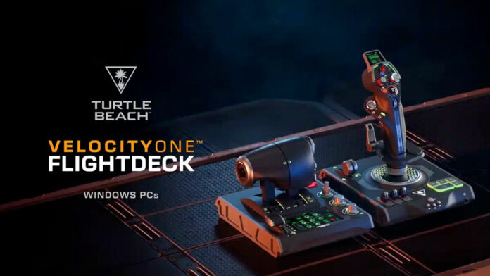 Turtle Beach VelocityOne Flightdeck : un hotas de simulation de vol ...