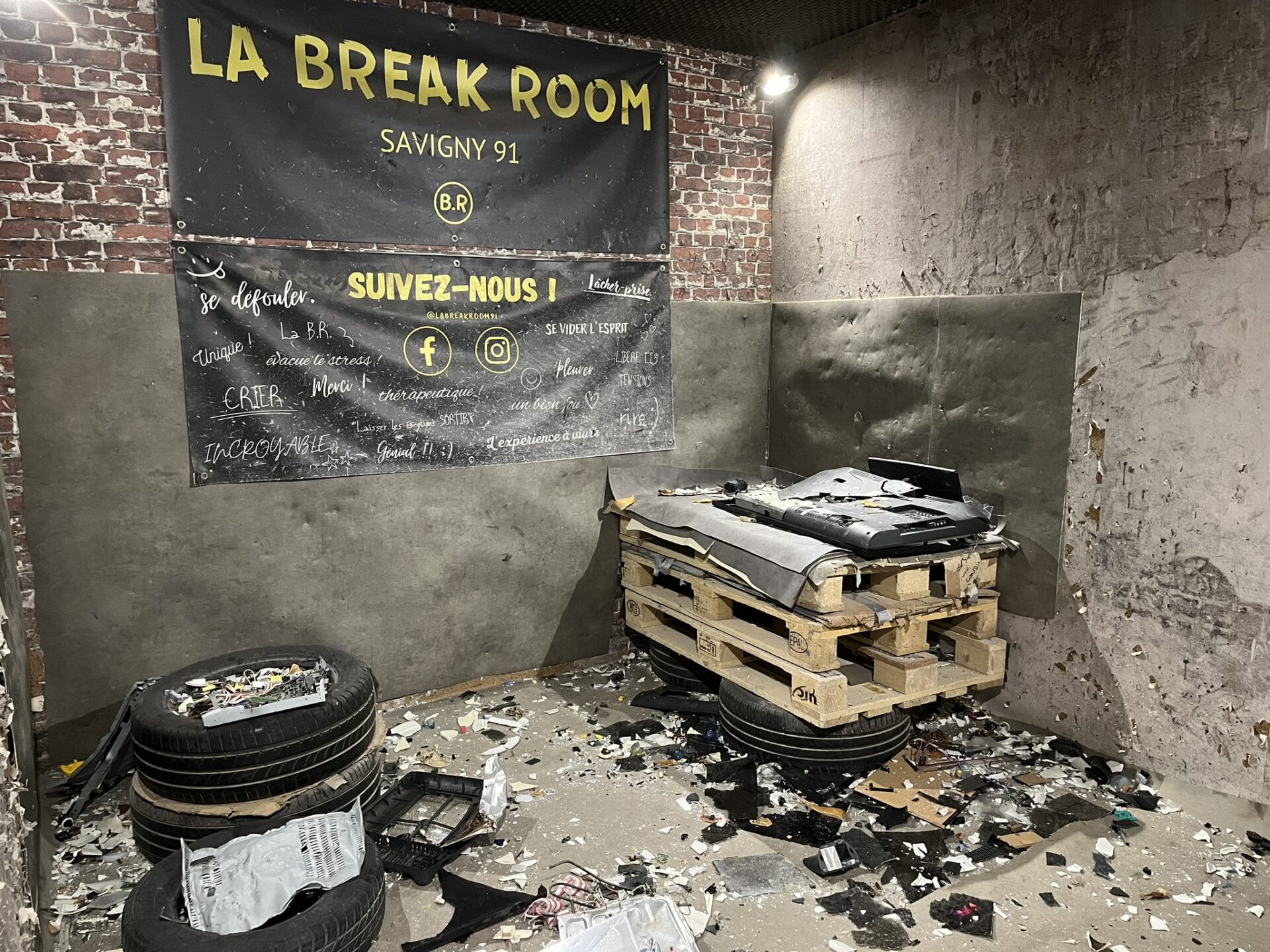 La Break Room - On a tout cassé, et ça fait du bien