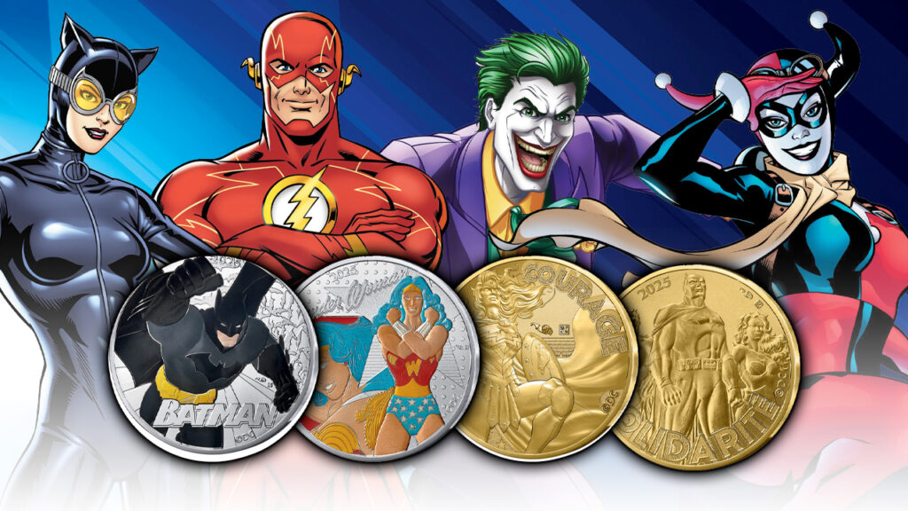 La Monnaie de Paris dévoile une collection de pièces DC Comics